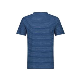Lerros Damen Lerros Henleyshirt &raquo;Herren Serafino-Shirt, gestreift&laquo; blau S