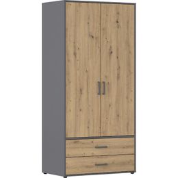 Rauch Dreht&uuml;renschrank &raquo;Kleiderschrank Schrank Garderobe W&auml;scheschrank VOYAGER&laquo; in 3 verschiedenen Ausstattungen BASIC/CLASSIC/PREMIUM, mit 2 modernen