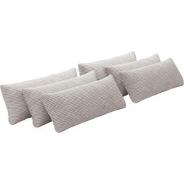 OTTO home Sofakissen &raquo;Mikado&laquo; 3,5,6,7-teilige Kissen-Sets zur Auswahl grau 100% Polyester
