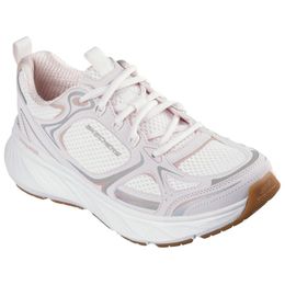 Skechers Damen &raquo;EDGERIDE-SILVER ECLIPSE&laquo; Retro Sneaker, Schn&uuml;rschuh, Sportschuh mit Metallic-Bes&auml;tzen rosa 40
