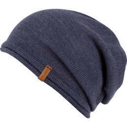 Chillouts Herren Chillouts &raquo;Leicester Hat&laquo; Feinstrick, aus Merinowolle mit weicher Haptik blau