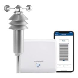 homematic IP Wetterstation &raquo;Access Point + Wettersensor &ndash; basic&laquo; () wei&szlig; Kann mit dem Access Point in Verbindung mit der homematic IP App (ohne 