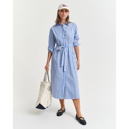 Gant Damen Hemdblusenkleid &raquo;REL STRIPED POPLIN SHIRT DRESS&laquo; wei&szlig; 38, N-Gr