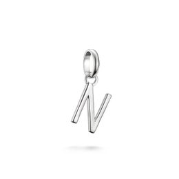 Thomas Sabo Damen Thomas Sabo Charm Buchstabe &raquo;Charm Alphabet/Buchstabe - Connect&laquo; silber