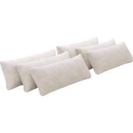 OTTO home Sofakissen &raquo;Mikado&laquo; 3,5,6,7-teilige Kissen-Sets zur Auswahl beige 100% Polyester