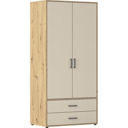 Rauch Dreht&uuml;renschrank &raquo;Kleiderschrank Schrank Garderobe W&auml;scheschrank VOYAGER&laquo; in 3 verschiedenen Ausstattungen BASIC/CLASSIC/PREMIUM, mit 2 modernen