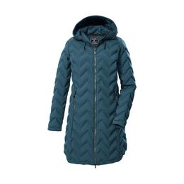 Killtec Damen Steppmantel &raquo;KOW 14 WMN QLTD PRK&laquo; Wasser- und windabweisender Steppparka mit verstellbarer Kapuze blau 48