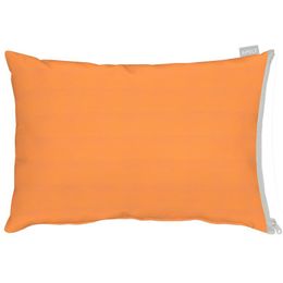 Apelt Dekokissen &raquo;3800&laquo; Statement-Rei&szlig;verschluss orange Baumwolle, Polyester