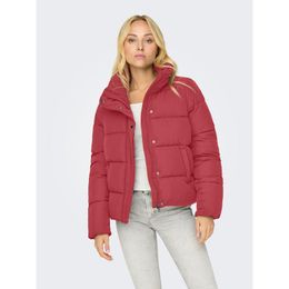 Only Damen Only Steppjacke &raquo;ONLNEWCOOL PUFFER JACKET OTW NOOS&laquo; Kunstfaser rot M