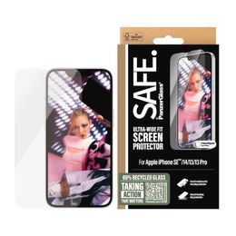 SAFE by PanzerGlass Displayschutzglas &raquo;Ultra-Wide Fit Screen Protection&laquo; f&uuml;r Apple iPhone 16e;Apple iPhone 14;Apple iPhone 13/13 Pro 