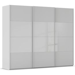 Rauch Schwebet&uuml;renschrank &raquo;Kleiderschrank Schrank Garderobe Schlafzimmerschrank SCALE-FYRA&laquo; edle T&uuml;ren viergeteilt Glas matt/gl&auml;nzend viele Farben 