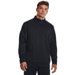 Under Armour Herren Sweatshirt &raquo;UA ARMOUR FLEECE 1/4 ZIP&laquo;, sportlicher Stil, f&uuml;r Sportmode und aktive Freizeit, 1/4-Zip schwarz M