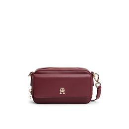 Tommy Hilfiger Damen Mini Bag &raquo;TH ICON CAMERA BAG&laquo;, Damen Umh&auml;ngetasche, Schultertasche mit TH-Logoemblem rot