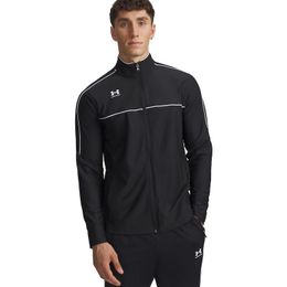 Under Armour Herren Trainingsjacke &raquo;M CHALLENGER TRACK JACKET&laquo; offene Seitentaschen, aus strukturiertem Strickstoff M