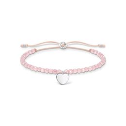Thomas Sabo Damen Thomas Sabo &raquo;Herz&laquo; mit Rosenquarz oder Jaspis bunt