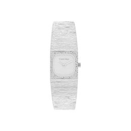 Calvin Klein Damen Quarzuhr &raquo;SOPHISTICATED SQUARE&laquo; Armbanduhr, Damenuhr, Edelstahlarmband, analog