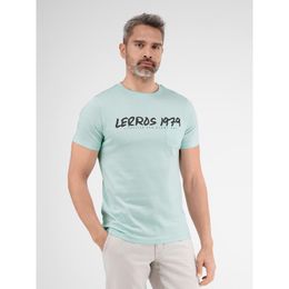 Lerros Herren Lerros T-Shirt &raquo;T-Shirt *Lerros 1979*&laquo; blau S