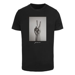 MisterTee Herren MisterTee T-Shirt &raquo;MisterTee Herren Peace Sign Tee&laquo; 1 Stk. L