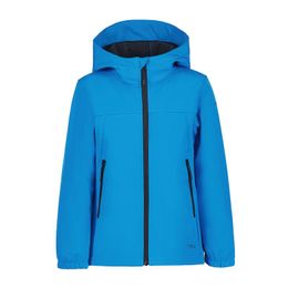 Icepeak M&auml;dchen Softshelljacke &raquo;KONAN JR&laquo; mit Kapuze aus winddichtem und wasserabweisendem Material blau 164