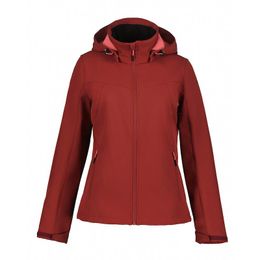 Icepeak Damen Softshelljacke &raquo;BRENHAM&laquo; mit Kapuze winddicht, wasserabweisend, atmungsaktiv, mit abnehmbarer Kapuze 44