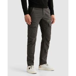 PME-Legend Pme Legend Herren PME LEGEND Cargohose &raquo;Nordrop Stretch Twill&laquo; mit Logo Stickerei grau 36, L&auml;nge 32