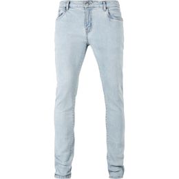 Urban Classics Herren Urban Classics Bequeme Jeans &raquo; Herren Slim Fit Zip Jeans&laquo; 1 Stk. 31/32, L&auml;nge 32