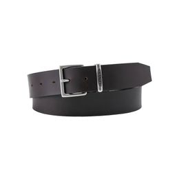 Levi's Levi's Herren Lederg&uuml;rtel &raquo;FLAT KEEPER BELT&laquo; mit Metallschnalle braun
