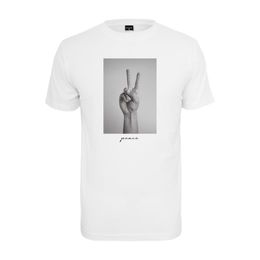 MisterTee Herren MisterTee T-Shirt &raquo;MisterTee Herren Peace Sign Tee&laquo; 1 Stk. XS