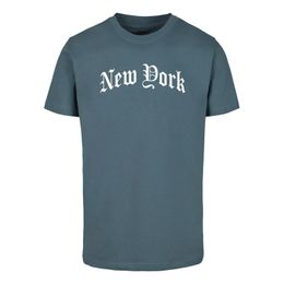 MisterTee Herren MisterTee T-Shirt &raquo;MisterTee Herren New York Wording Tee&laquo; 1 Stk. XS