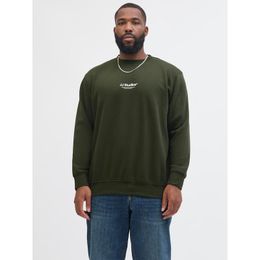 Jack & Jones PlusSize Jack & Jones Plussize Herren Jack & Jones PlusSize Sweatshirt &raquo;JJESOHO SWEAT CREW NECK NOOS PLS&laquo;, Baumwollmischung, regular fit bunt 5XL