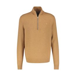 Lerros Herren Lerros Troyer &raquo;Schurwoll-Stricktroyer mit Kaschmiranteil&laquo; beige S