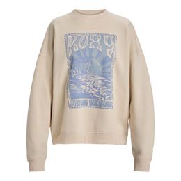 Roxy Damen Sweatshirt &raquo;Lineup&laquo; beige S