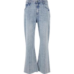 Karl Kani Herren Bequeme Jeans &raquo; OG Denim Flared Pants&laquo; 28, Normalgr&ouml;&szlig;en