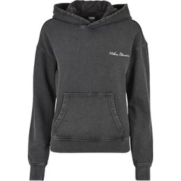 Urban Classics Damen Urban Classics Kapuzensweatshirt &raquo; Damen Ladies Small Embroidery Terry Hoody&laquo;, 1 Stk. XS