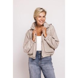 Zhrill Damen Kurzjacke &raquo;ZHBIRA Kurzjacke&laquo; mit Kapuze mit Kapuze und Rei&szlig;verschluss M