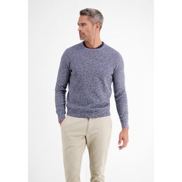 Lerros Herren Lerros Strickpullover &raquo;Crewneck Strickpullover&laquo; blau XXL