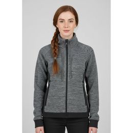 CMP Damen CMP Strickfleecejacke f&uuml;r Outdoor-Aktivit&auml;ten, mit Rei&szlig;verschluss, hohe Atmungsaktivit&auml;t blau 36