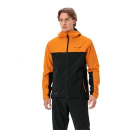 Vaude Herren Vaude Regenjacke &raquo;MEN'S MOAB RAIN JACKET&laquo; wasserdicht, winddicht, atmungsaktiv, mit Rei&szlig;verschluss gelb M