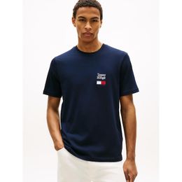 Tommy Hilfiger Herren T-Shirt &raquo;BRAND LOVE TEXT STACK&laquo; Regular fit mit Rundhalsausschnitt M