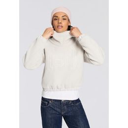 CMP Damen CMP Kapuzenpullover aus Polyester, mit verstellbarer Kapuze, sportlicher Schnitt XS