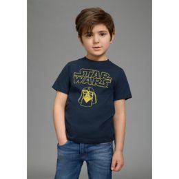 Kidsworld Jungen Kidsworld T-Shirt &raquo;Disney STAR WARS T-Shirt: DARTH VADER&laquo; DARTH VADER Shirt. Kurzarm, mit modischem Druck, aus Baumwolle 116/122