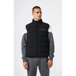 Champion Herren Steppweste &raquo;Padded Outdoor Vest&laquo; aus Polyamid, leichte Qualit&auml;t, sportlicher Stil, f&uuml;r Erwachsene schwarz XL (56/58)