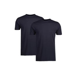 Lerros Herren Lerros T-Shirt &raquo;Doppelpack T-Shirt Rundhals in Premium Baumwollqualit&auml;t&laquo; Weiche Baumwolle, Rundhalsausschnitt, kurze &Auml;rmel, 