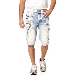 Cipo & Baxx Cipo & Baxx Herren Jeansbermudas Baumwolle, regular fit 34, N-Gr