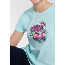 CMP M&auml;dchen CMP T-Shirt f&uuml;r Kinder blau 176