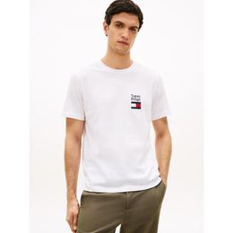 Tommy Hilfiger Herren T-Shirt &raquo;BRAND LOVE TEXT STACK&laquo; Regular fit mit Rundhalsausschnitt M