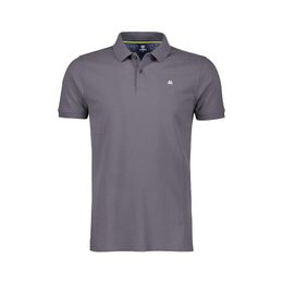 Lerros Herren Lerros Poloshirt &raquo;Basic Poloshirt in klassischer Passform und Piqu&eacute;qualit&auml;t&laquo; grau L