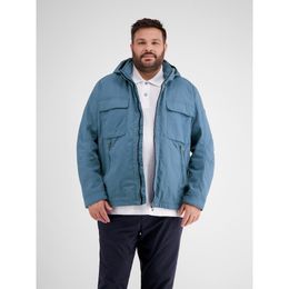 Lerros Herren Lerros Outdoorjacke &raquo;Blouson mit abnehmbarer Kapuze&laquo; mit Kapuze blau 4XL