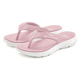 Venice Beach Damen Badezehentrenner &raquo;Sandale, Badeschuh, Pantolette, Badelatsche, Flip Flop&laquo; Zehentrenner, Badeschuh ultraleicht im sportiven Look 
