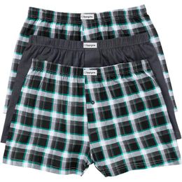 bonprix Herren bonprix Boxershorts Packung, 3 Stk. lockere Passform, aus Baumwolle, Jersey-Qualit&auml;t, 3er Pack schwarz 9, 3 Stk.
